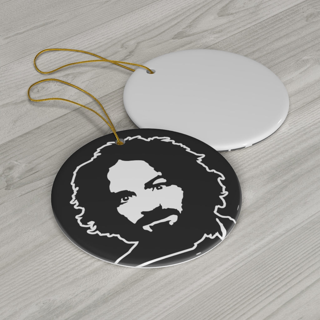 Charles Manson Ceramic Ornaments – Left Hand Craft