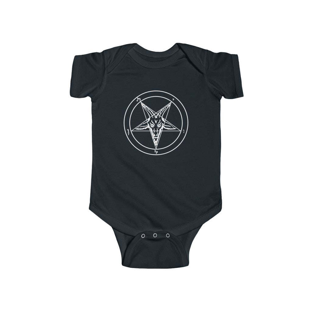 Sigil of Baphomet - Infant Fine Jersey Bodysuit – Left Hand Craft