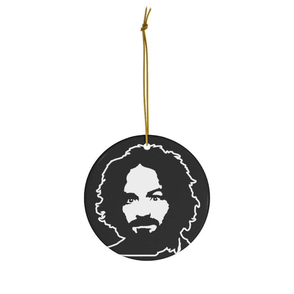 Charles Manson Ceramic Ornaments – Left Hand Craft